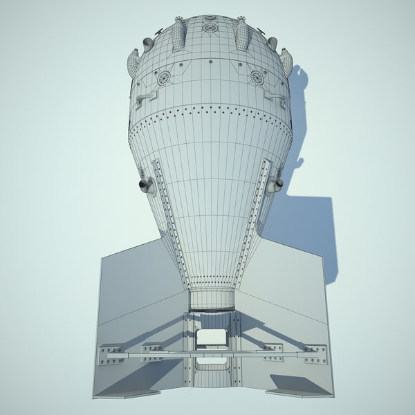 3d model nuclear bomb