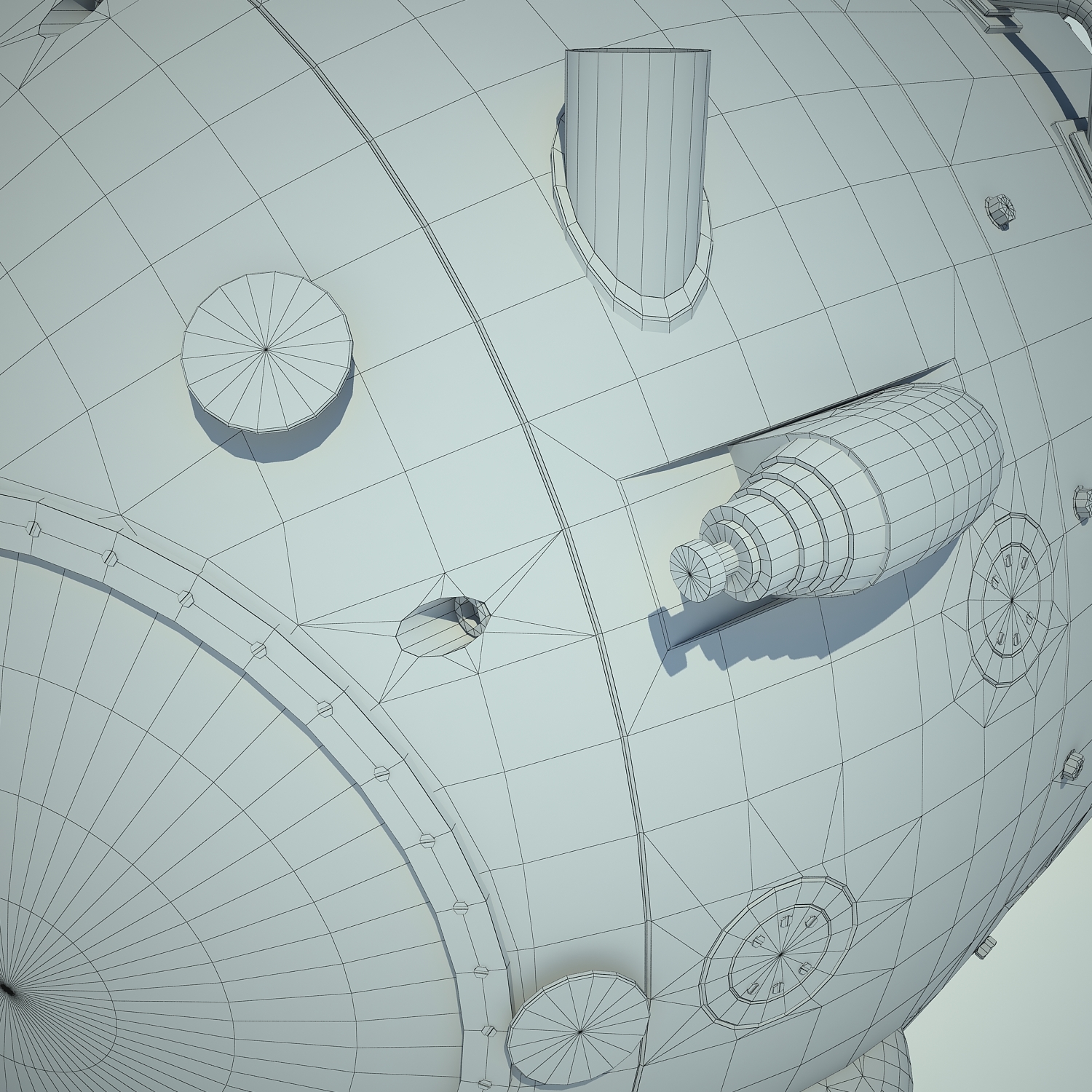 3d model nuclear bomb