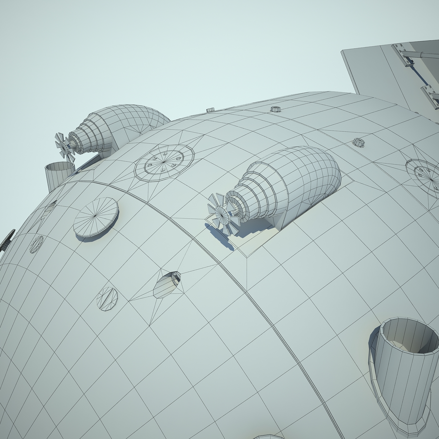 3d model nuclear bomb