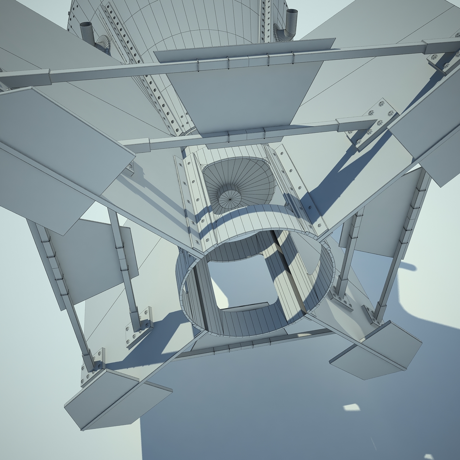 3d model nuclear bomb