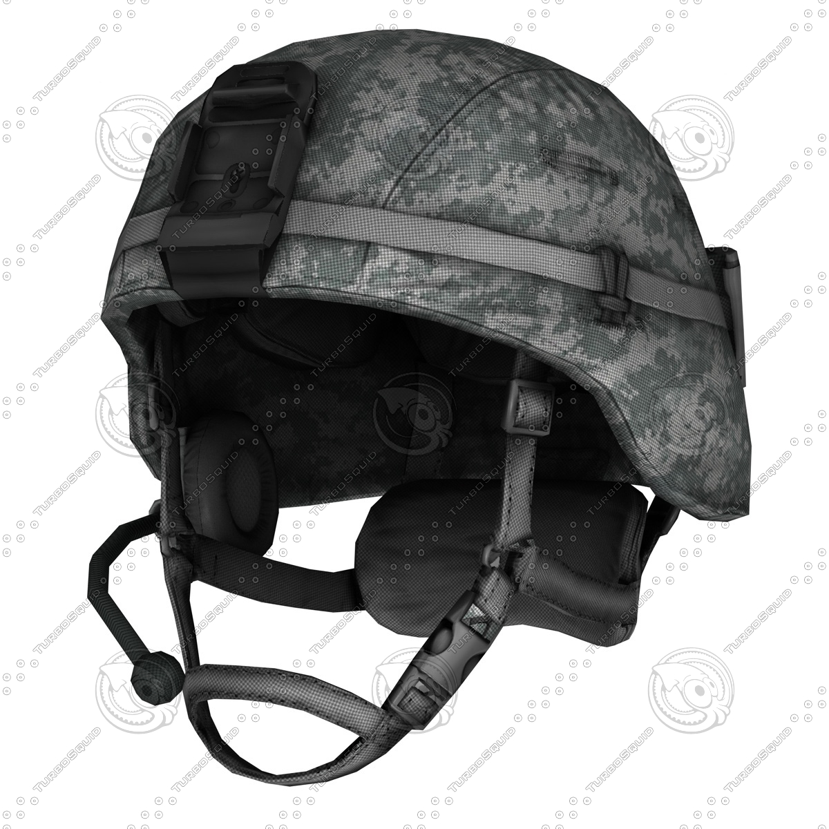 military soldier helmet 3d model