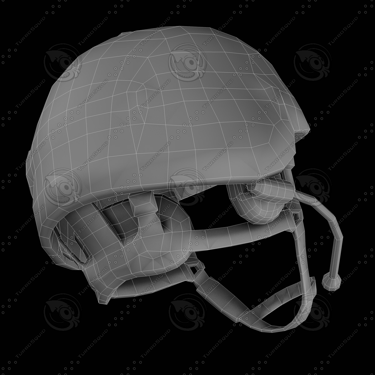 military soldier helmet 3d model