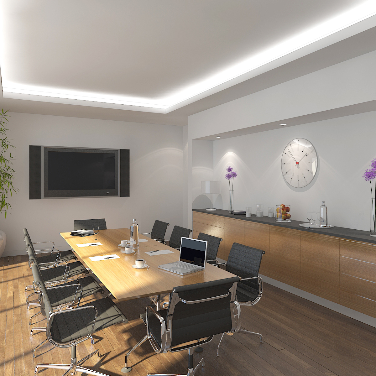 3d conference room model