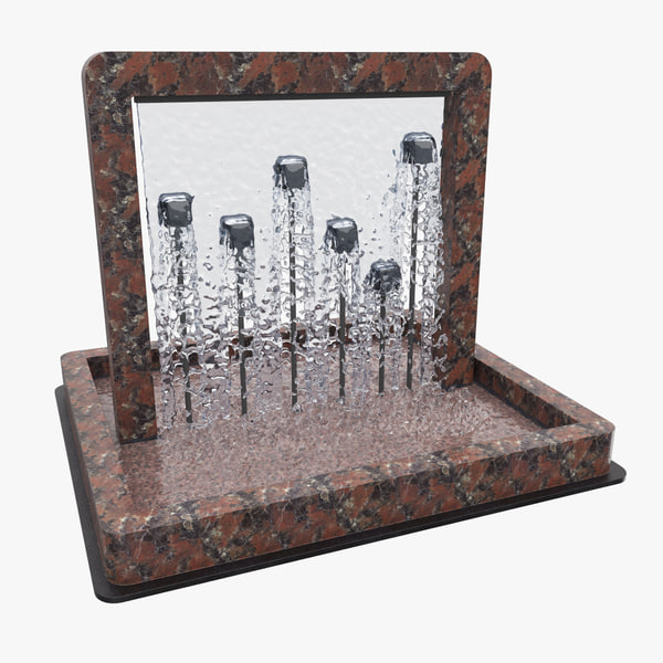3ds max fountain