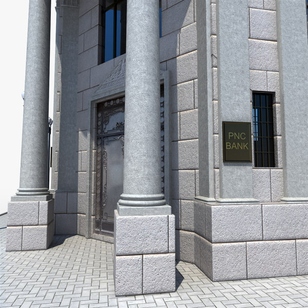 3d model riggs bank building