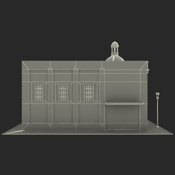 3d model riggs bank building