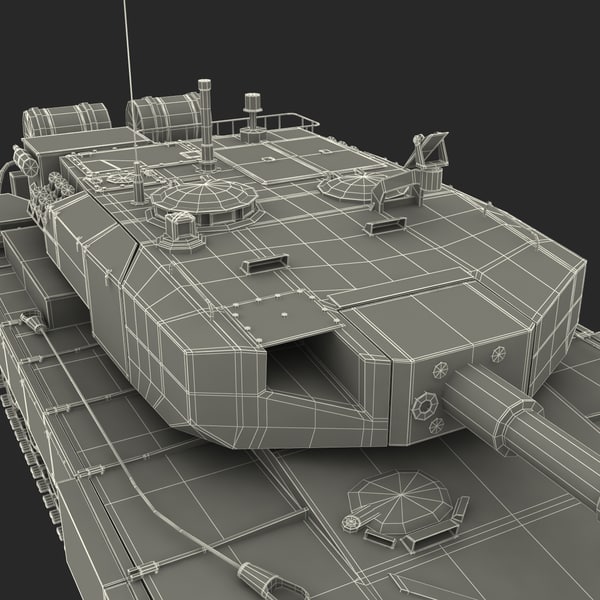 3d indian arjun main battle tank
