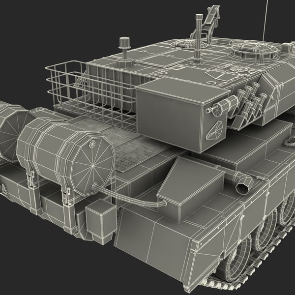 3d indian arjun main battle tank