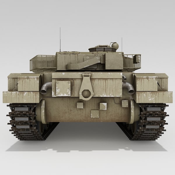 3d uk chieftain battle tank