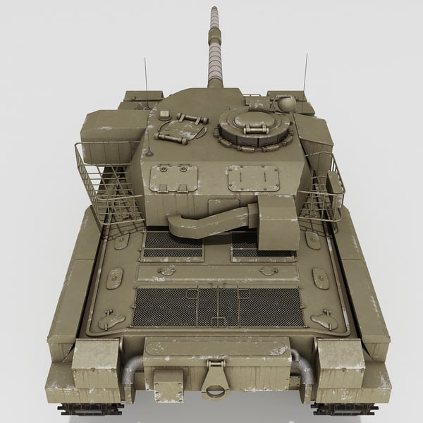 3d uk chieftain battle tank