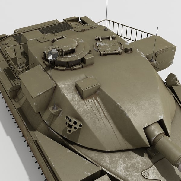 3d uk chieftain battle tank