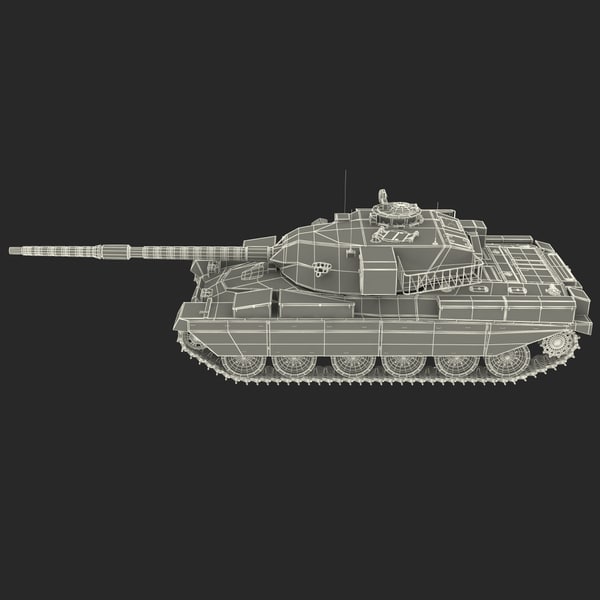 3d uk chieftain battle tank