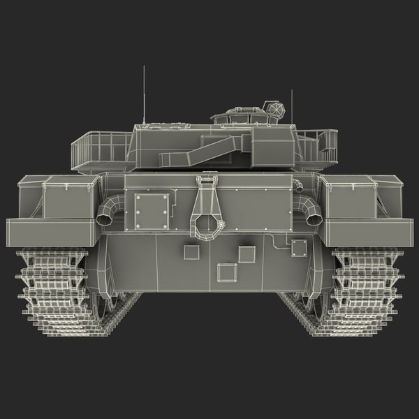 3d uk chieftain battle tank