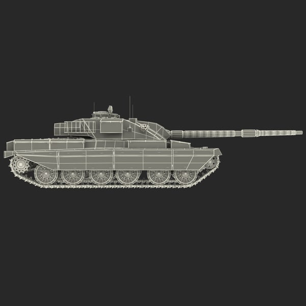 3d uk chieftain battle tank
