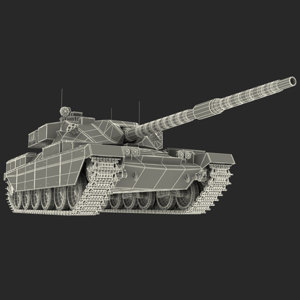 3d uk chieftain battle tank