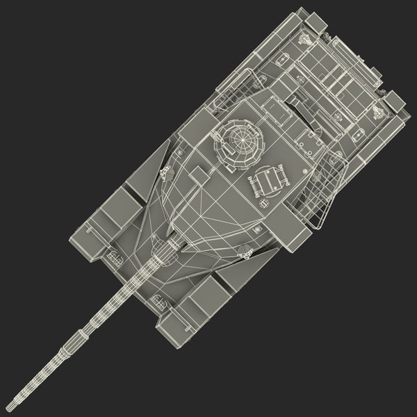 3d uk chieftain battle tank