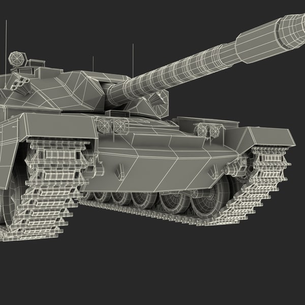3d uk chieftain battle tank