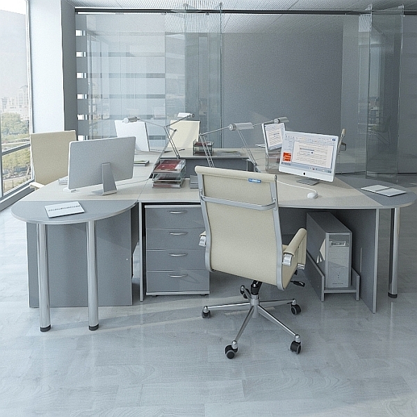 3d architecture office furniture model