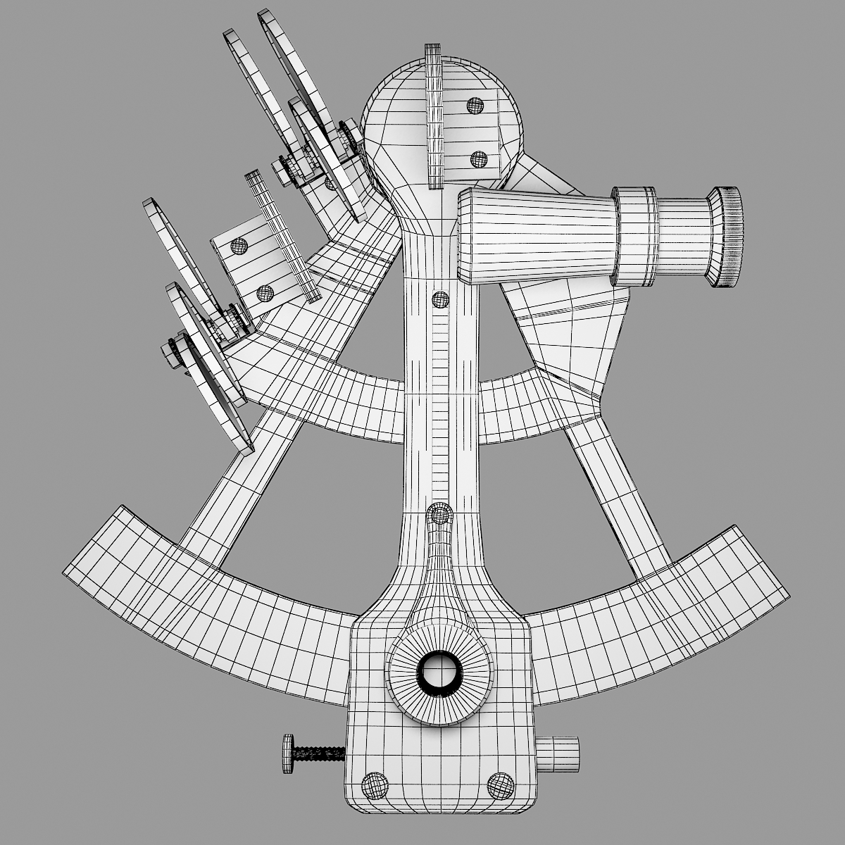 3dsmax sextant mapped