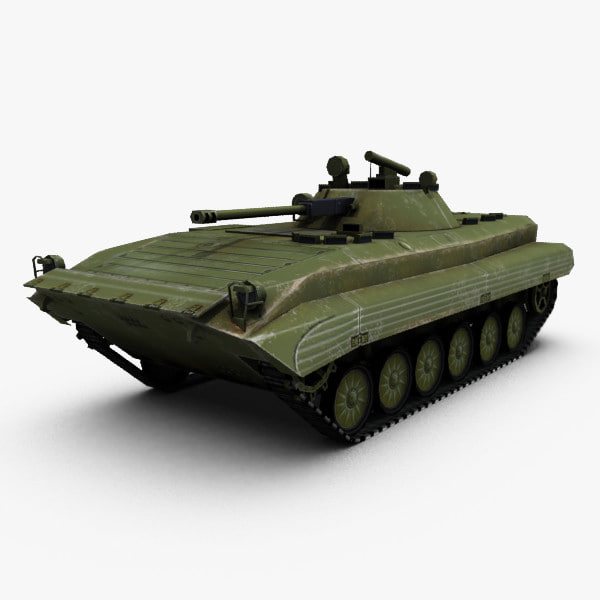 bmp-2 infantry combat 3d max