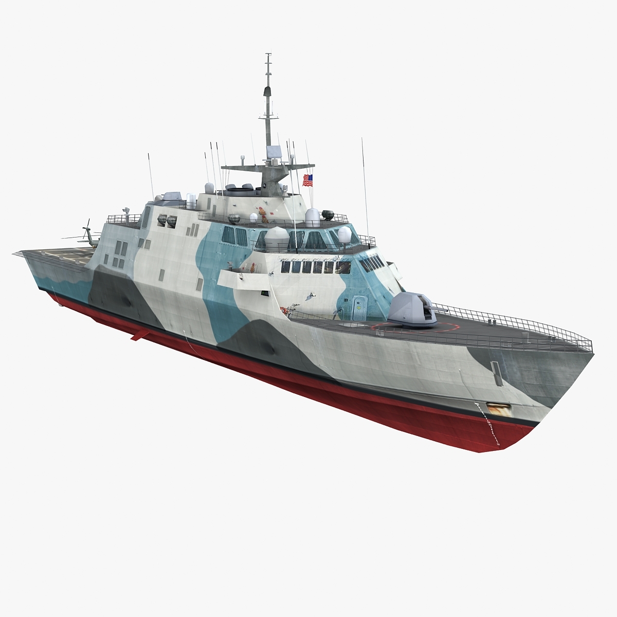 uss freedom lcs 1 3d max