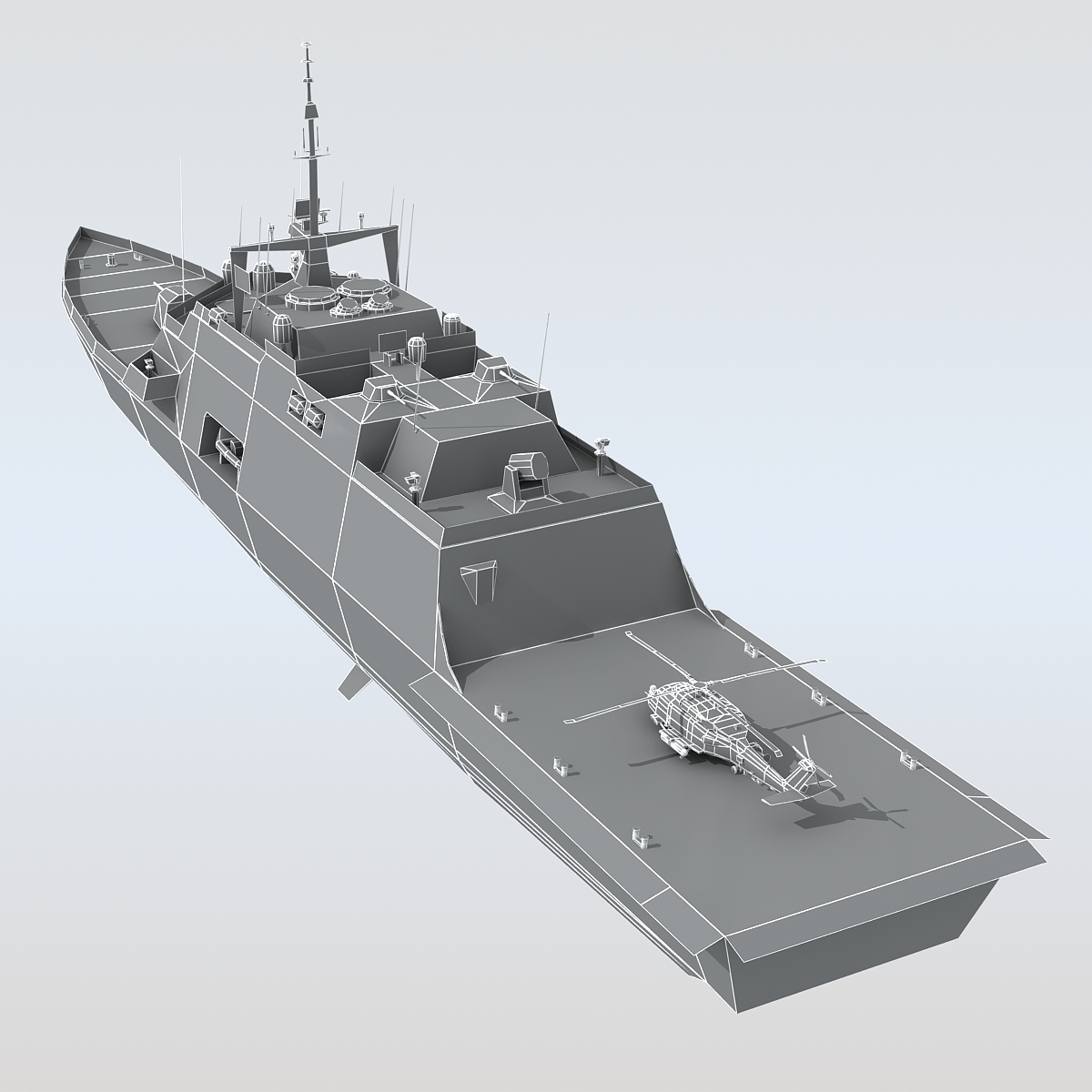 uss freedom lcs 1 3d max