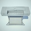 3d model printer hp designjet