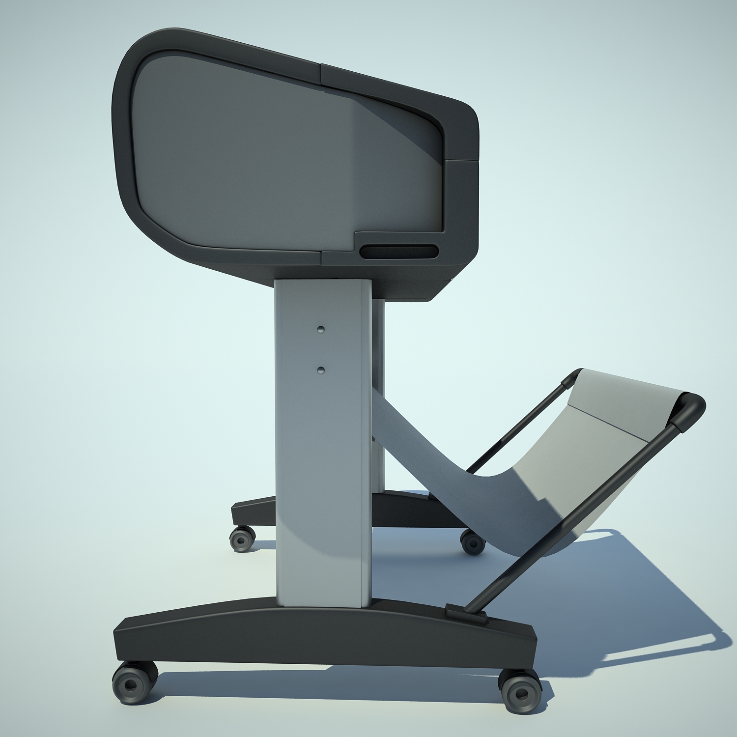 3d model printer hp designjet