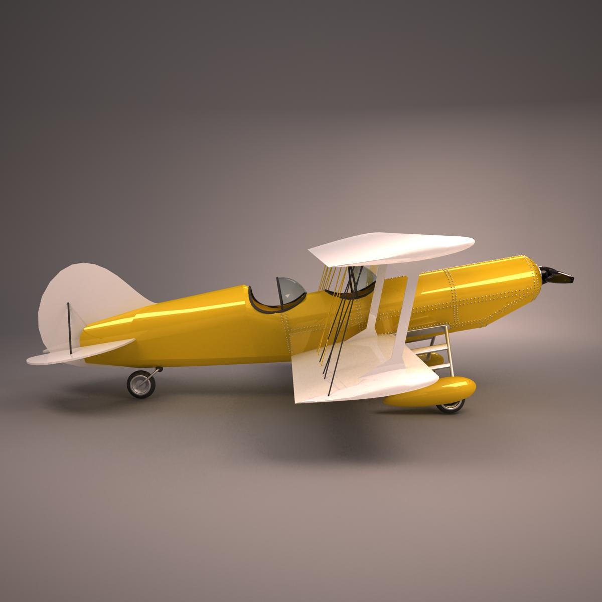 3ds max acrobatic plane