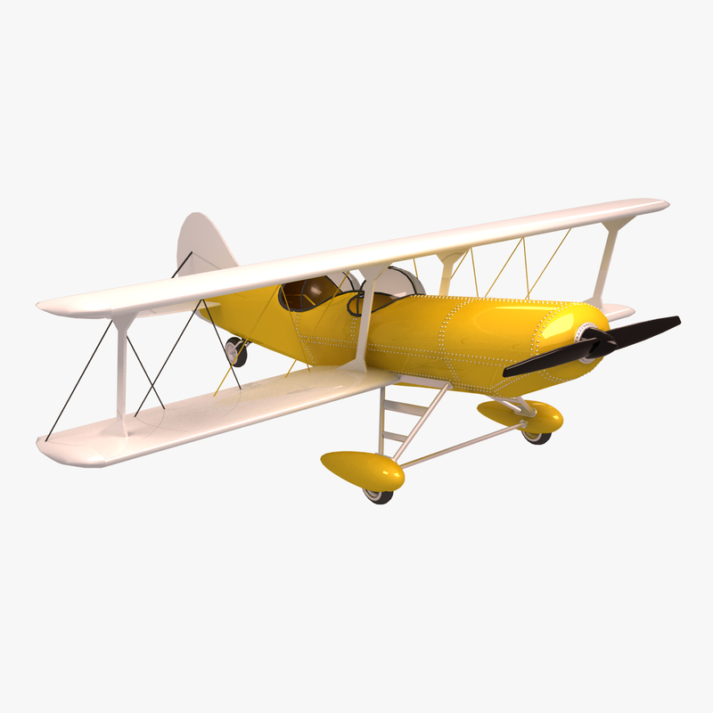 3ds max acrobatic plane