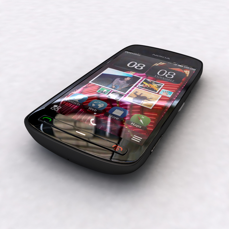 obj new nokia 808 pureview