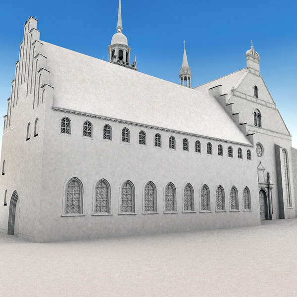 church buildings 3d max