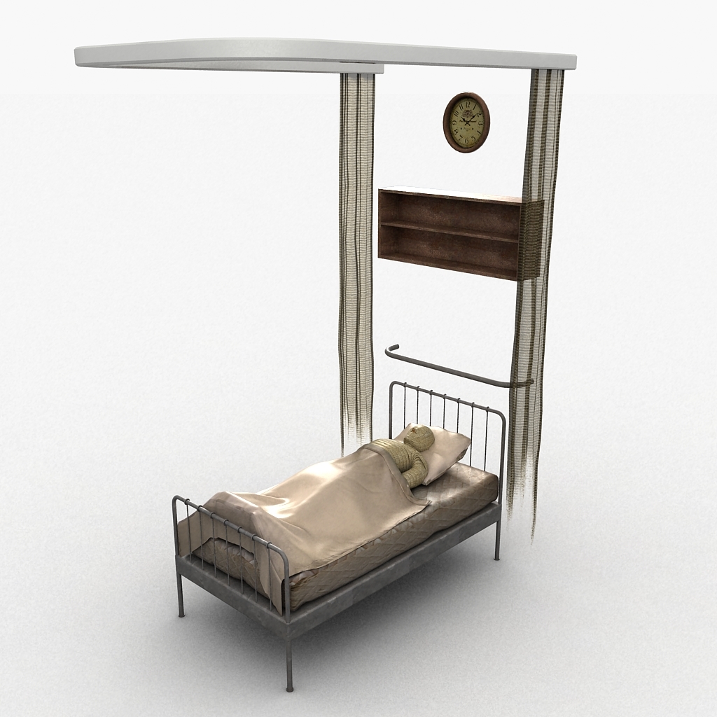 3d hospital patient model