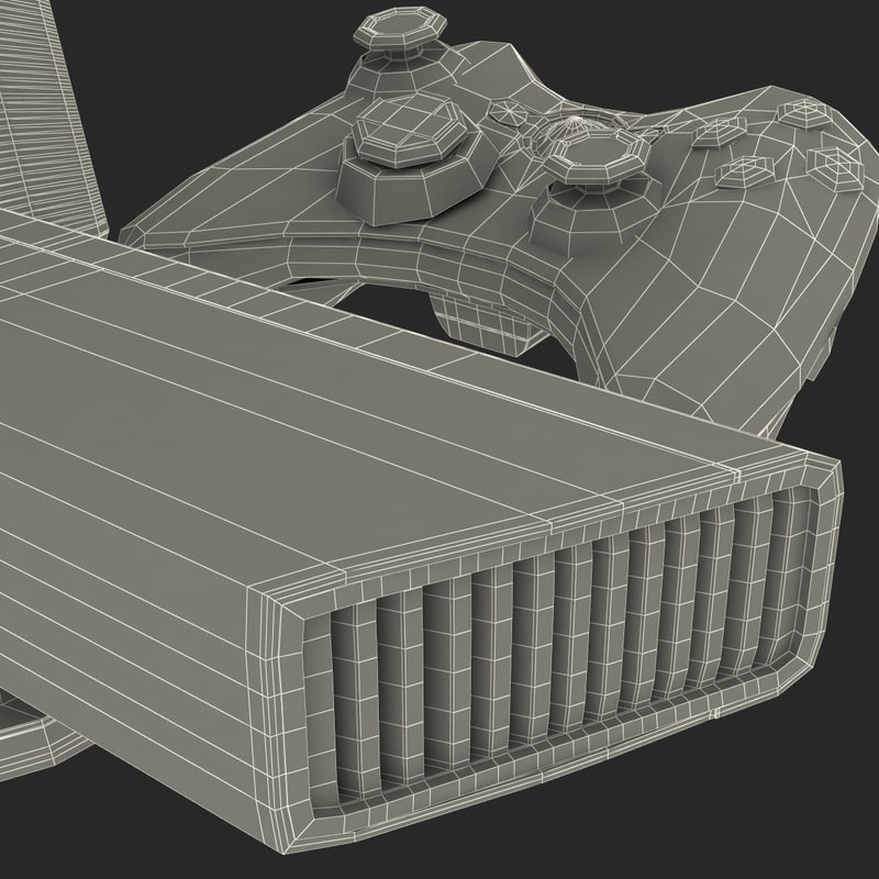 3d c4d xbox 360 slim 3