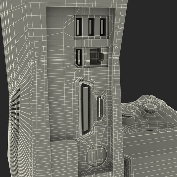 3d c4d xbox 360 slim 3