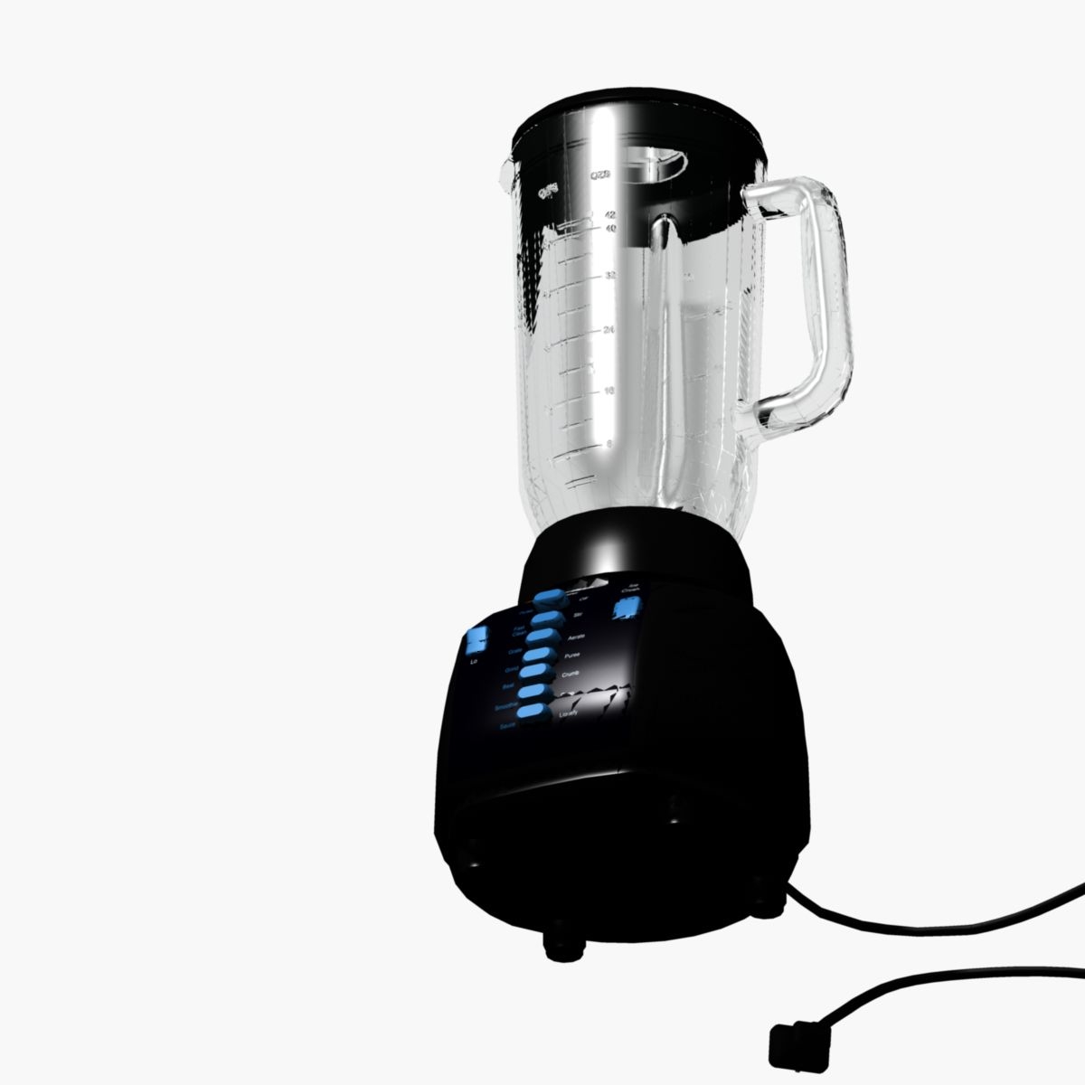 b d blender 3d model