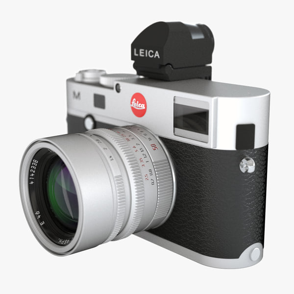 digital camera leica m 3d model