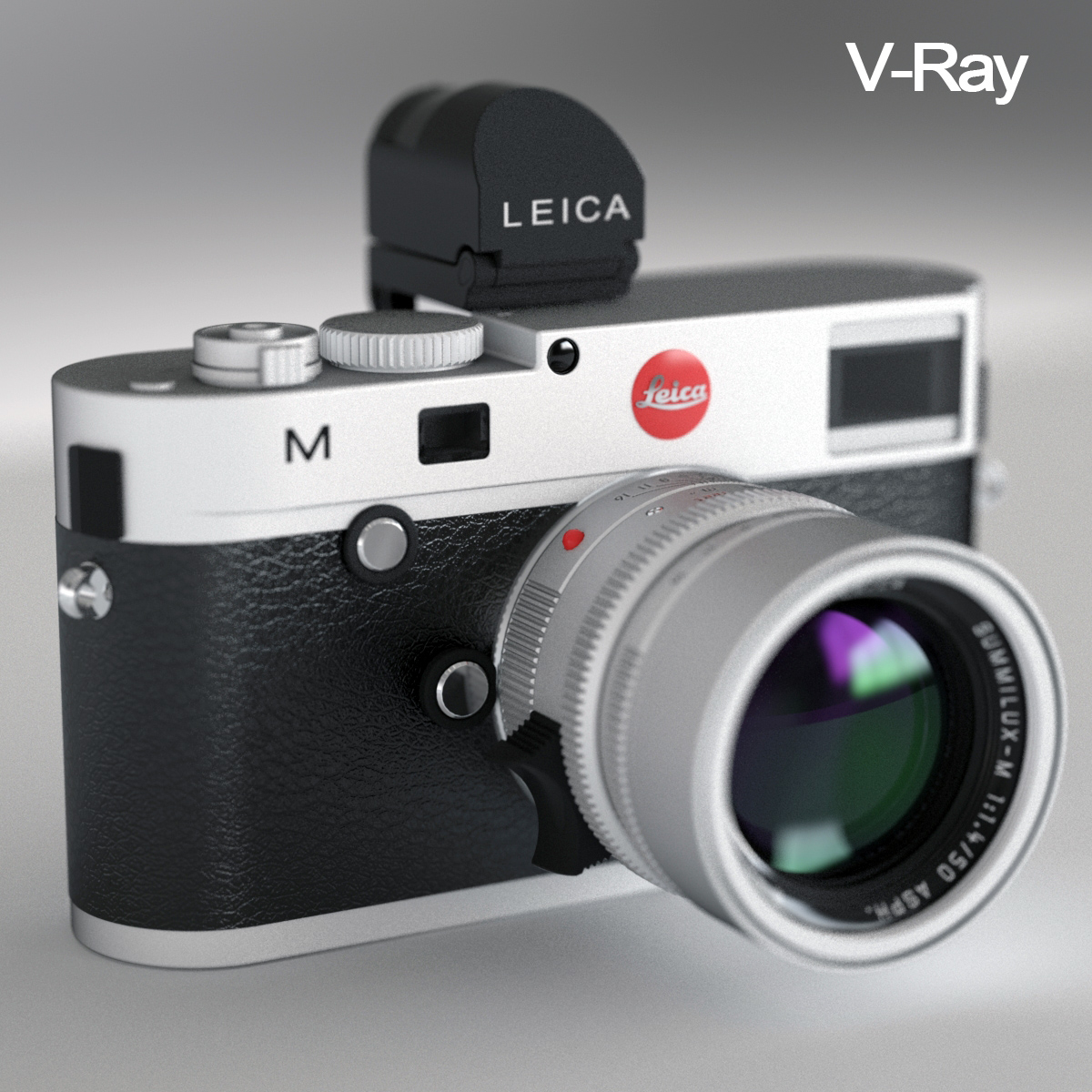 digital camera leica m 3d model