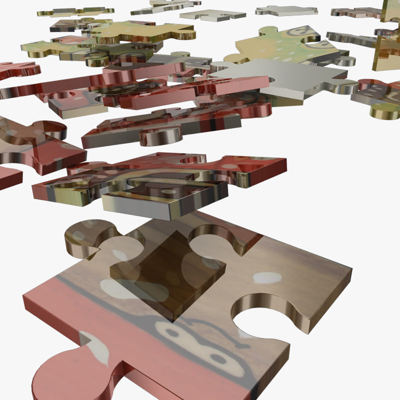 3d max puzzle