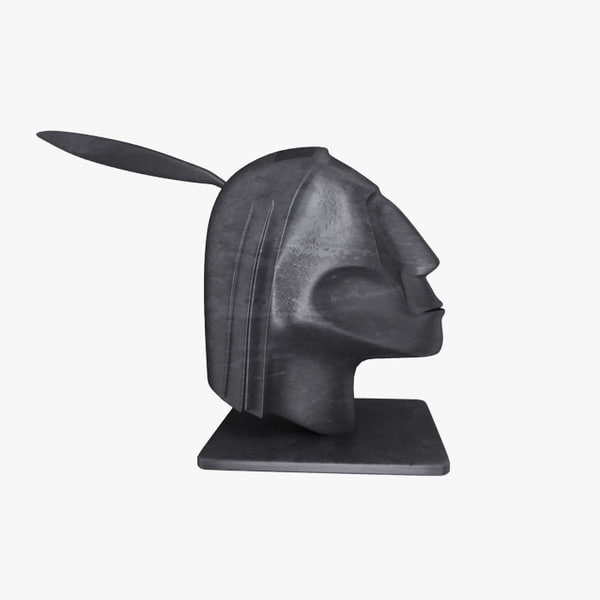native american 3d model
