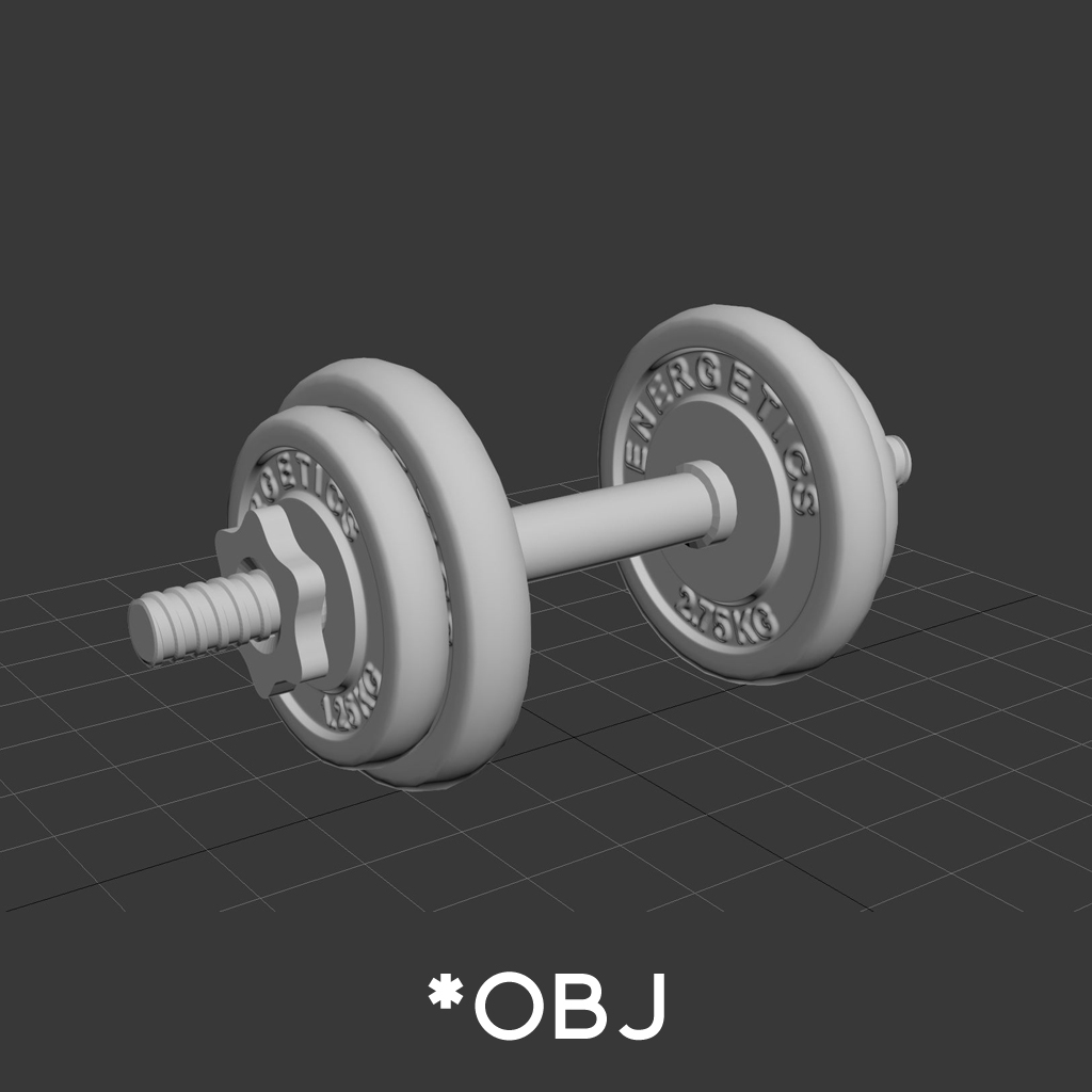 Dumbbell 3d Max