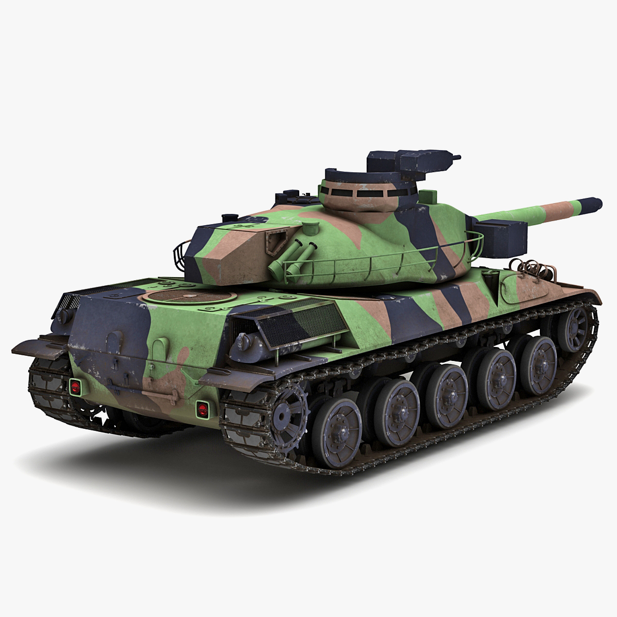 amx-32 france main battle tank 3d max