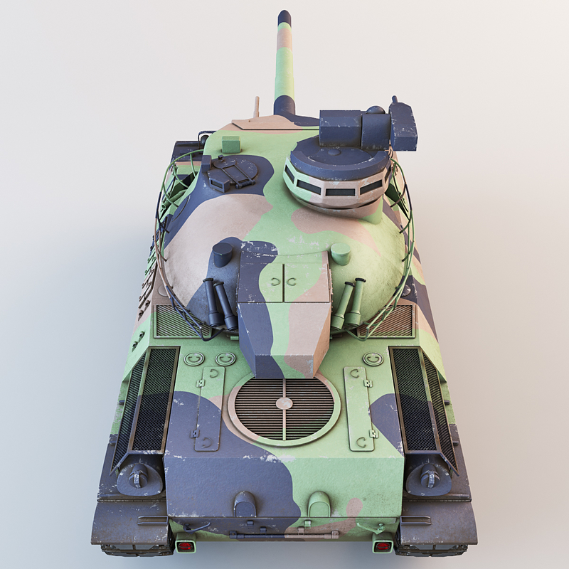 AMX-32 Frankreich Kampfpanzer 3D-Modell - TurboSquid 734774