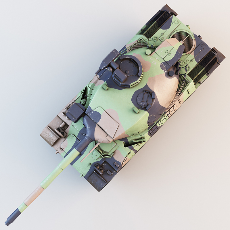 AMX-32 Frankreich Kampfpanzer 3D-Modell - TurboSquid 734774