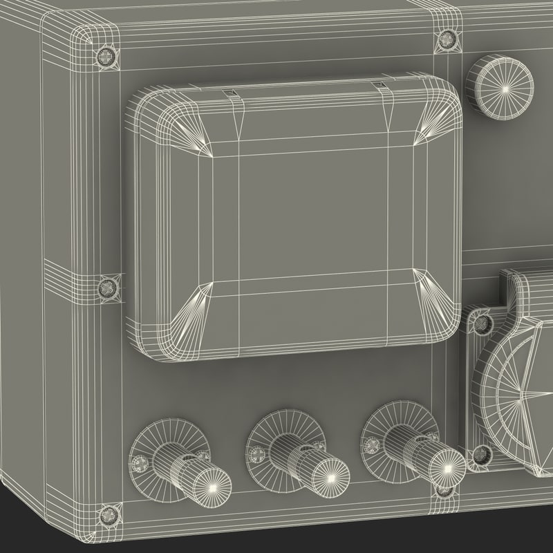 electrical panel board 3d model