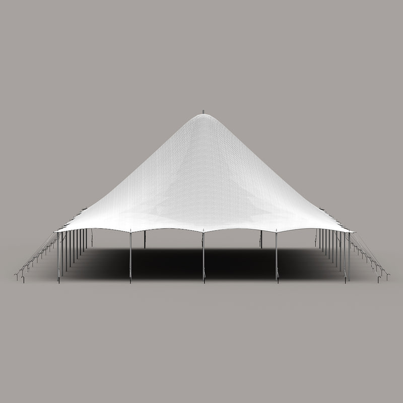 party tent 3d model