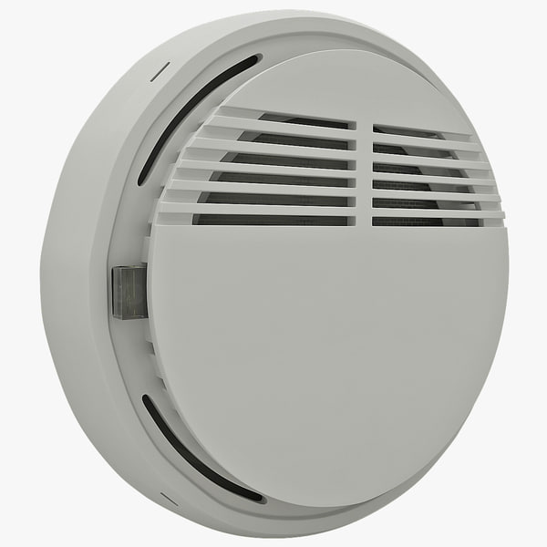 smoke detector 3d model