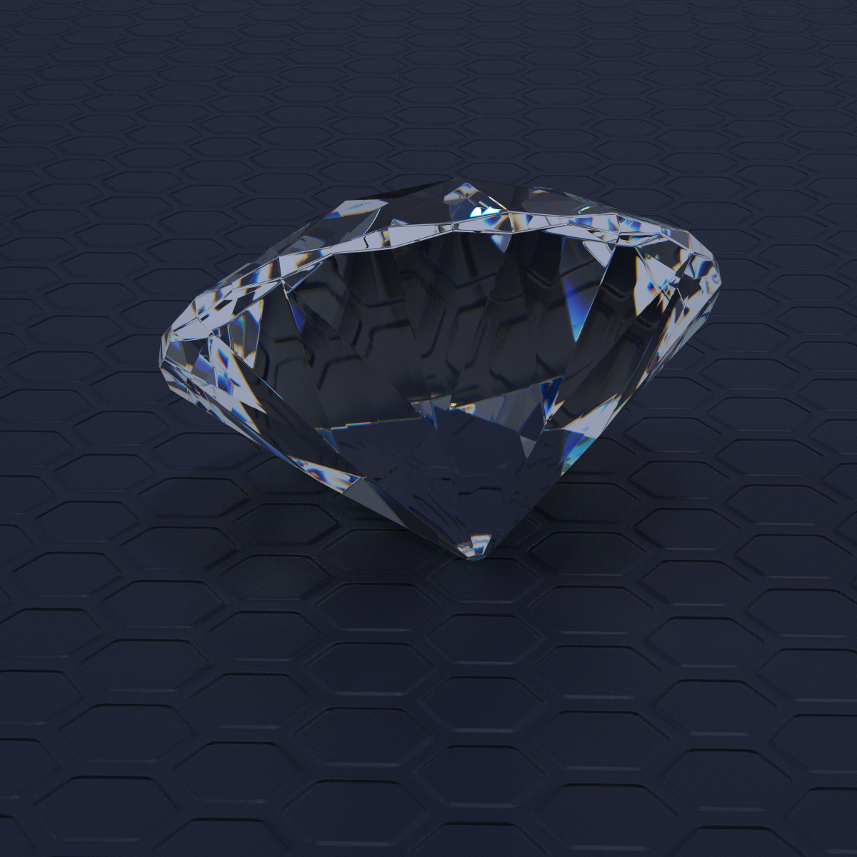 3d diamond materials model