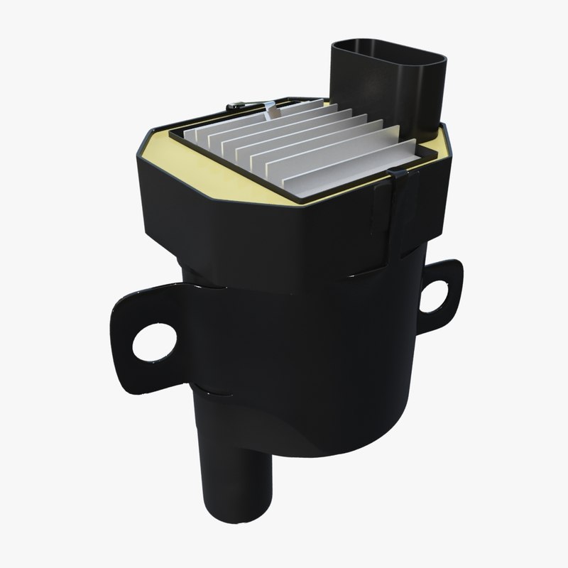 ignition coil 3d model