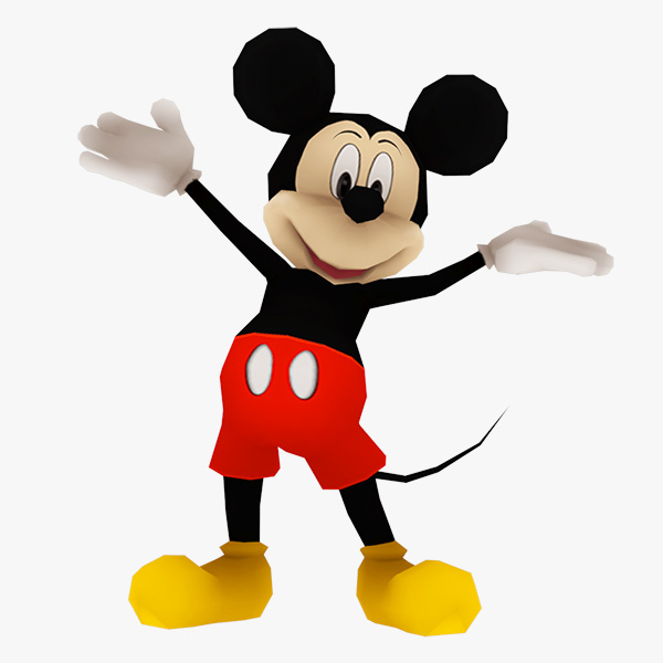 Mickey Mouse 3D Models for Download | TurboSquid
